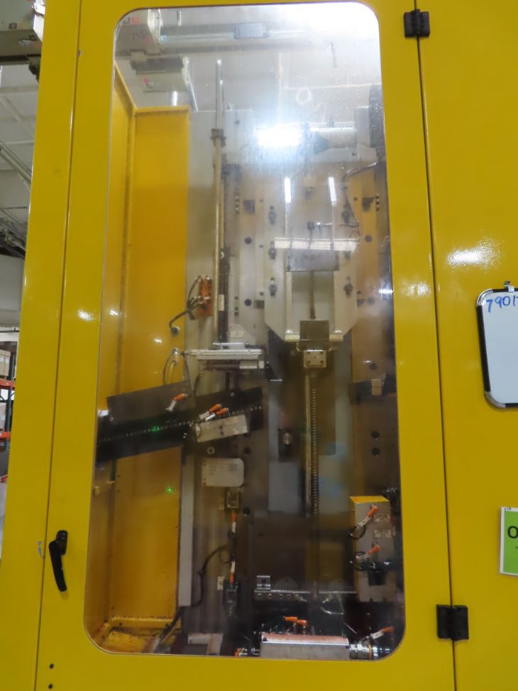 10 Ton x 30" stroke, General Broach #10-30GBTU, vertical table up ...