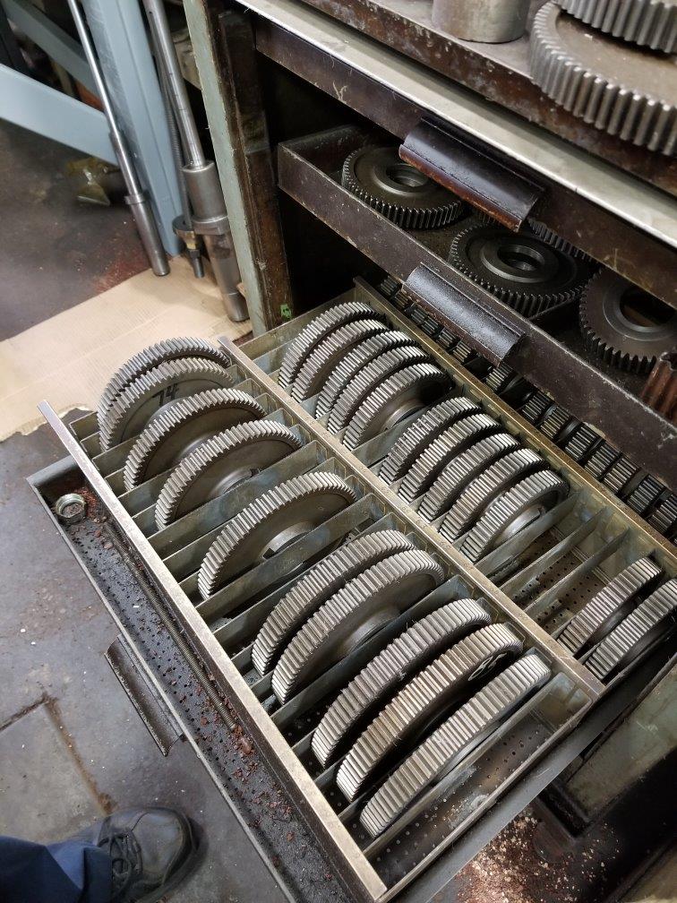 Reishauer #ZB, gear grinder, change gears, coolant system, wheel mounts ...