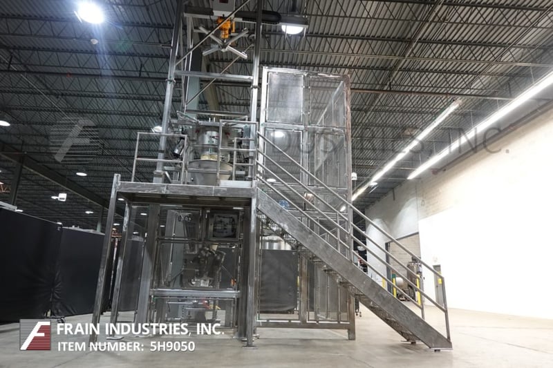 Super Sack Unloading system, Mac Process Equipment, 1 ton capacity, all ...