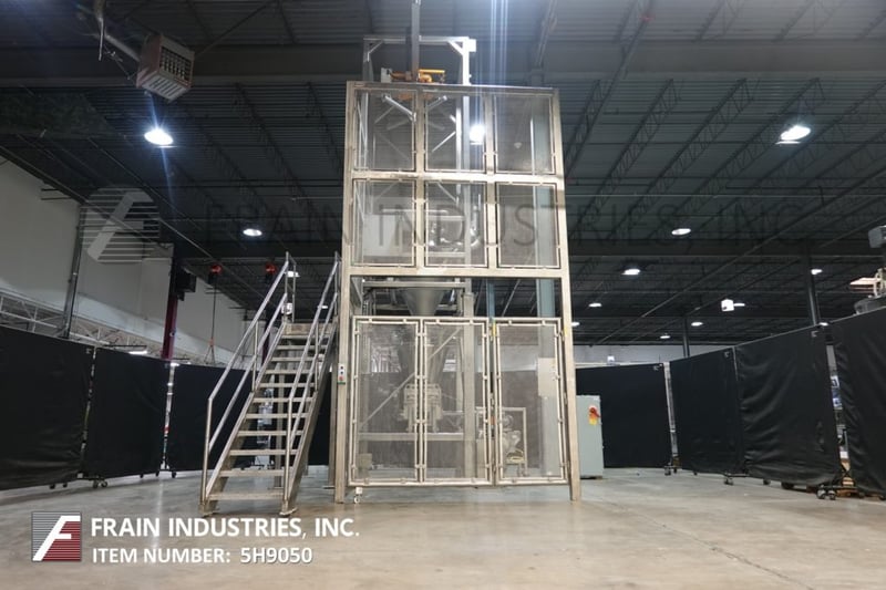 Super Sack Unloading system, Mac Process Equipment, 1 ton capacity, all ...