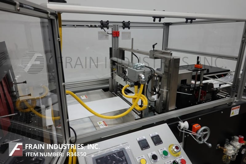 Arpac #TS37 & XT18, horizontal continuous motion, side seal shrink ...