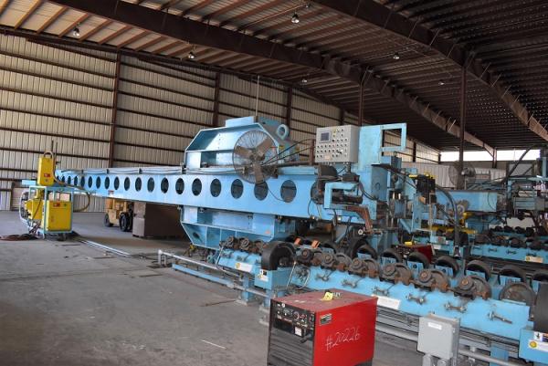 Pandjiris #20535E, welding manipulator, 36' reach, 47-3/4" boom height ...