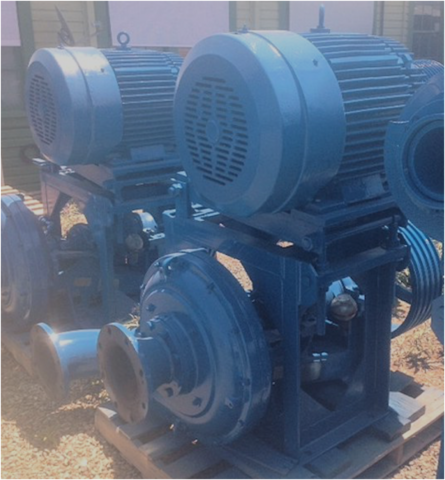 Ash Pump with 100 HP (74 kW) motor, Type B-6-6, (3 available) units For ...