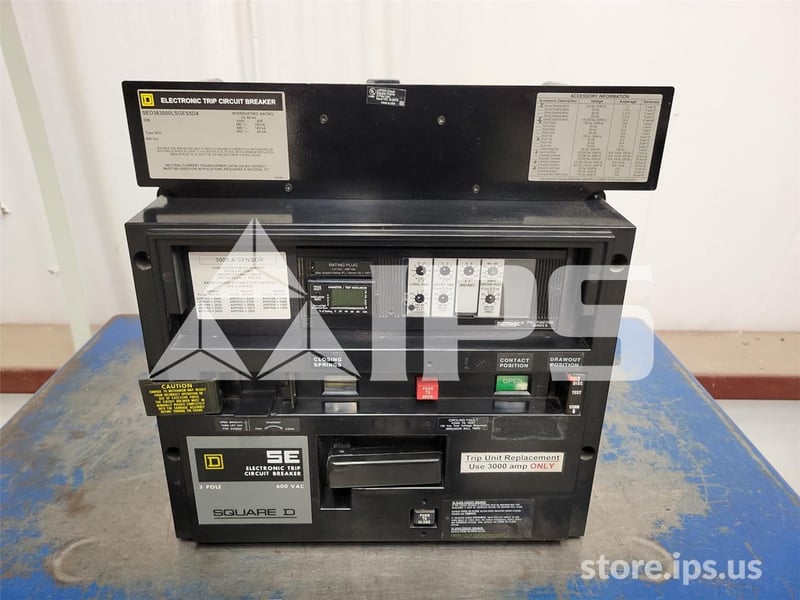 3000 Amps Square D Sed363000lsges5d4 Eo/do (sed363000) 120 Volts AC ...