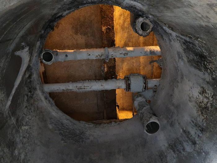 7138 gallon Apache, 316L Stainless Steel PDM feed tank with agitator, 9 ...