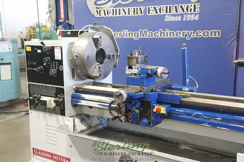 24" x 64" Clausing Metosa #C2464SS, engine lathe, 20" chuck, 3-jaw ...