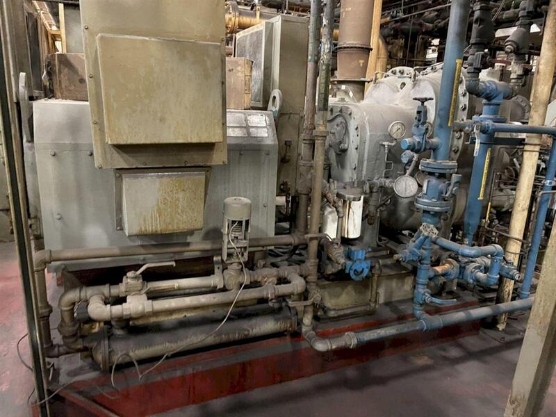 2145 cfm, 100 psig, Ingersoll-Rand Centac, 450 HP centrifugal air ...