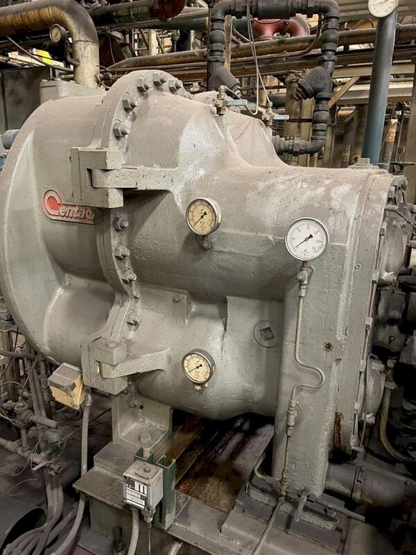 2145 cfm, 100 psig, Ingersoll-Rand Centac, 450 HP centrifugal air ...