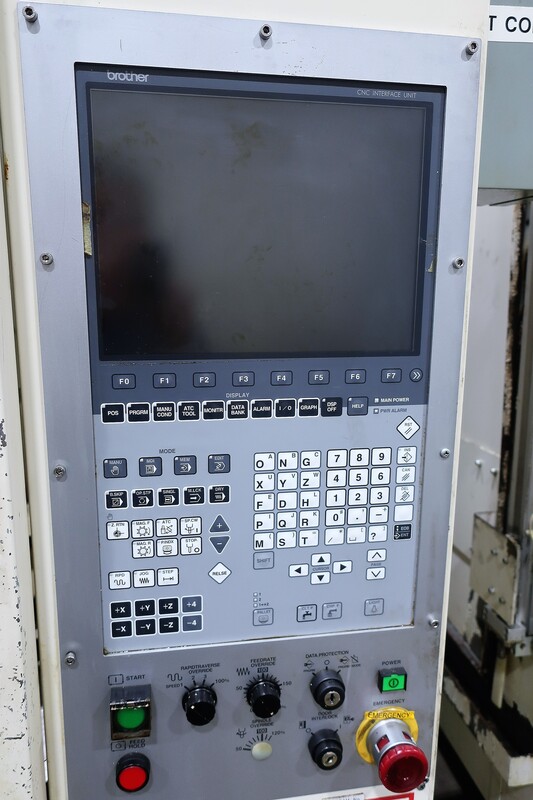 Brother #TC-R2B, CNC drill/tap/VMC, CNC B00 Control, 16.5" X, 12.6" Y ...