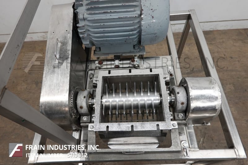 Fitzpatrick #DAS012, hammer mill, control panel with start, stop, e ...