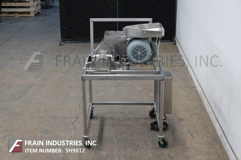 Fitzpatrick #DAS012, hammer mill, control panel with start, stop, e ...