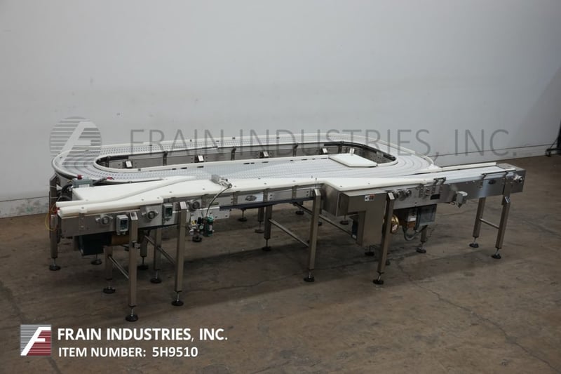 Garvey #Infinity, Stainless Steel, table top belt accumulation conveyor ...