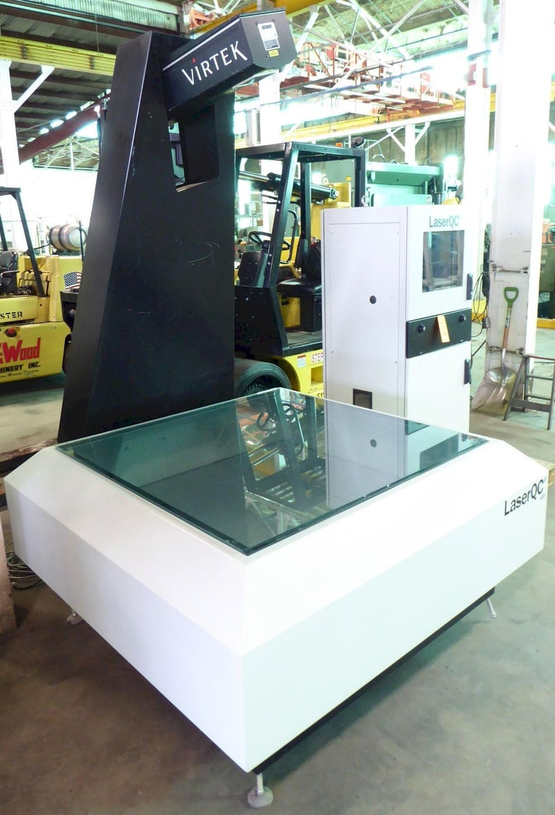 Virtek #LPS-1DS, laser inspection system, 48" x 48" scan zone, 2008 for ...