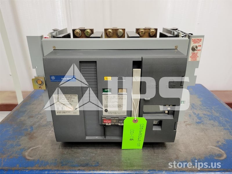 1600 Amps GE Ssd Power Break Ii Eo/do (ssd16) 120 Volts AC Control, 48 ...