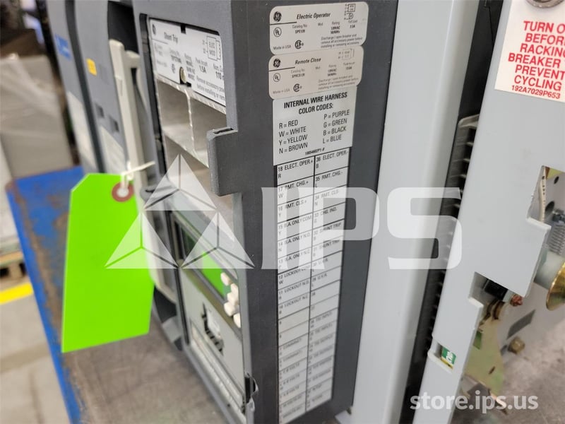 1600 Amps GE Ssd Power Break Ii Eo/do (ssd16) 120 Volts AC Control, 48 ...