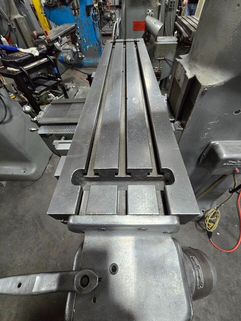 Bridgeport #Series-I, vertical mill, 9" x42" table, 1 HP step pully ...