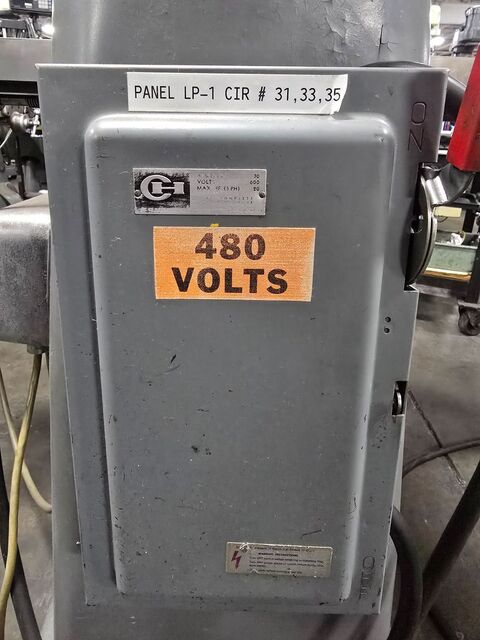 Bridgeport #Series-I, vertical mill, 9" x42" table, 1 HP step pully ...