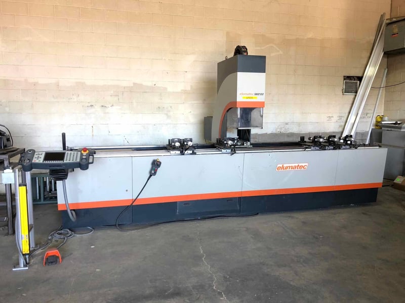 Elumatec #SBZ122, CNC router, 21K RPM, 8.1 HP, 2005 for Sale | Surplus ...