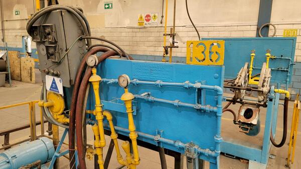 Dependable #200SA, shell core machine with gas panel, hydraulic, s/n ...
