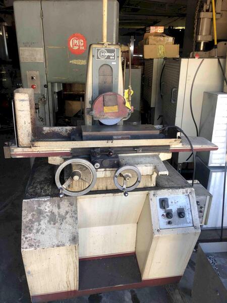 Harig #618W, Grinder, Mag, Cabinet and tooling, walker control, Used ...