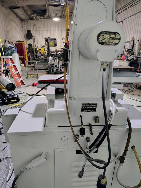 Harig #618W, Grinder, Mag, Cabinet and tooling, walker control, Used ...