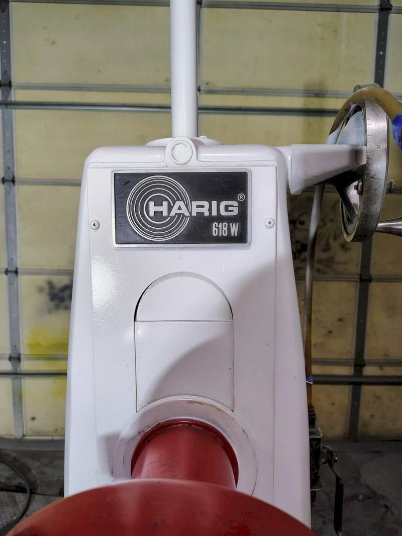Harig #618W, Grinder, Mag, Cabinet and tooling, walker control, Used ...