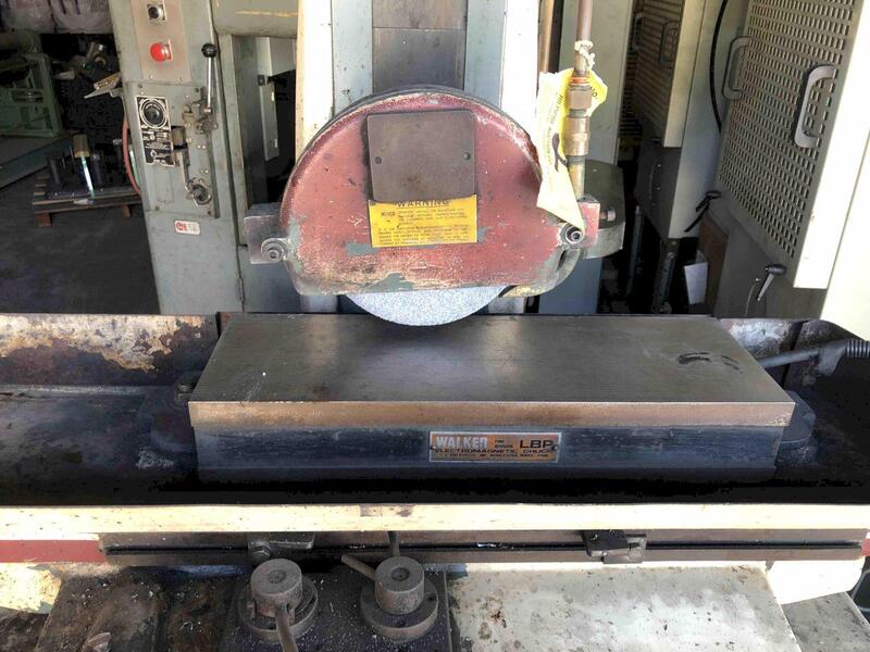 Harig #618W, Grinder, Mag, Cabinet and tooling, walker control, Used ...