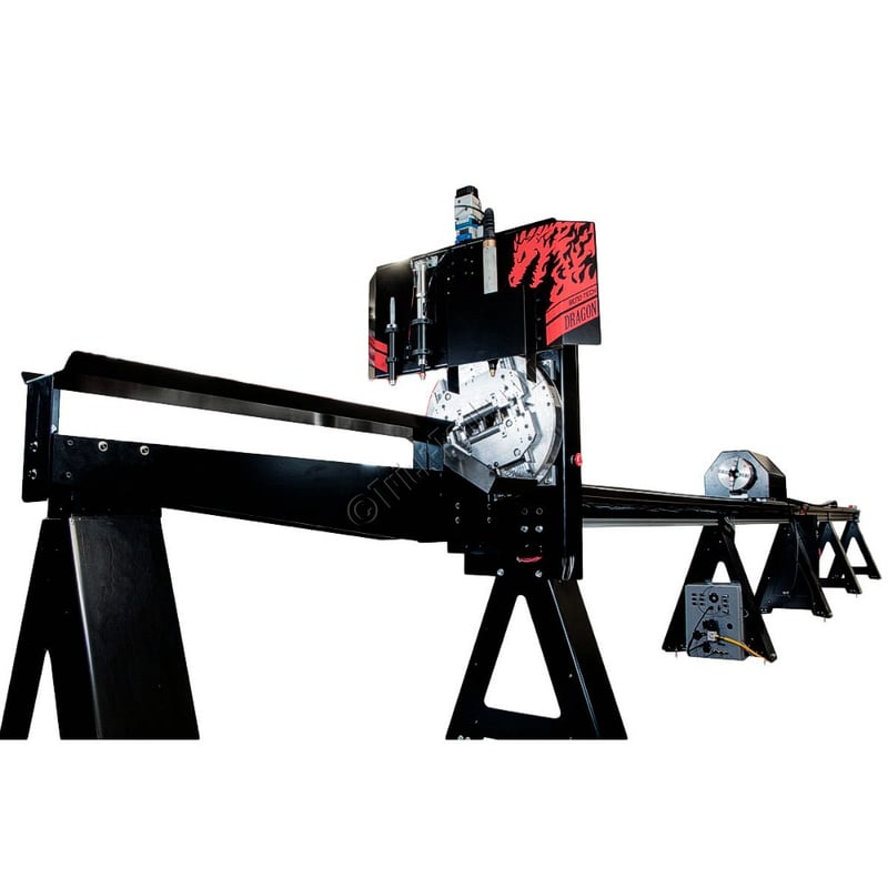 Bend-Tech #Dragon-A400, CNC Plasma Tube Cutting, Marking and Engraving ...