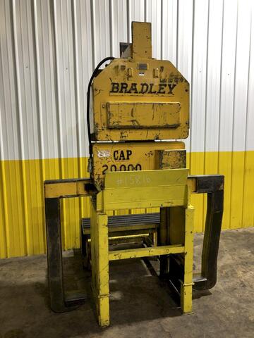 20000 lb. Allen-Bradley, motorized rotaion coil grab claw type lift, 60 ...