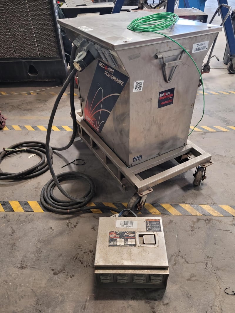 DP75 Power Distribution Panel - 30kVA Stepdown transformer 480/575 ...