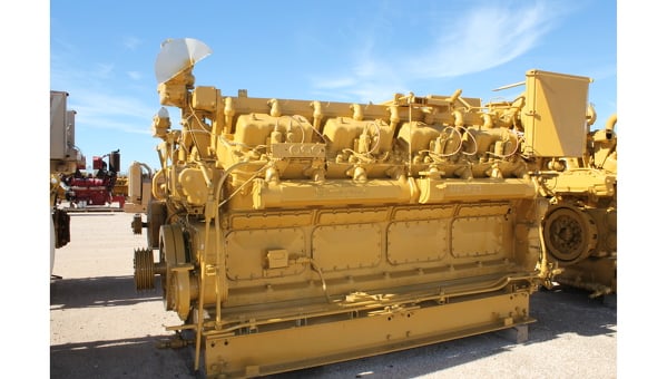 830 HP @ 1200 RPM, Caterpillar #G399SITA, gas engine, Altronic III ...