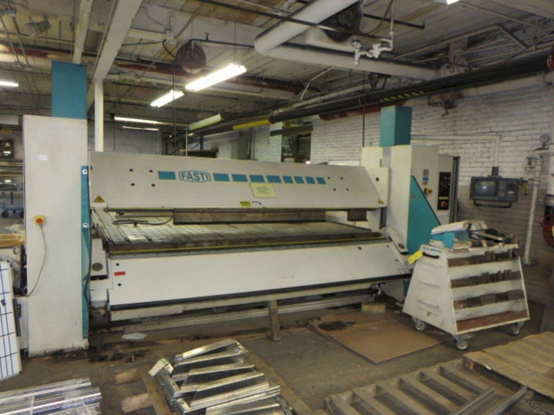 127" Fasti #225-32-4, CNC folder, 9 gauge, 13.7" open, 120" Back Gauge ...