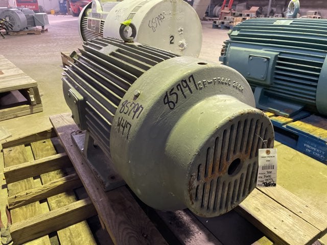 200 HP 3600 RPM Toshiba, Frame 447TSS, TEFC BB, 460 Volts for Sale ...