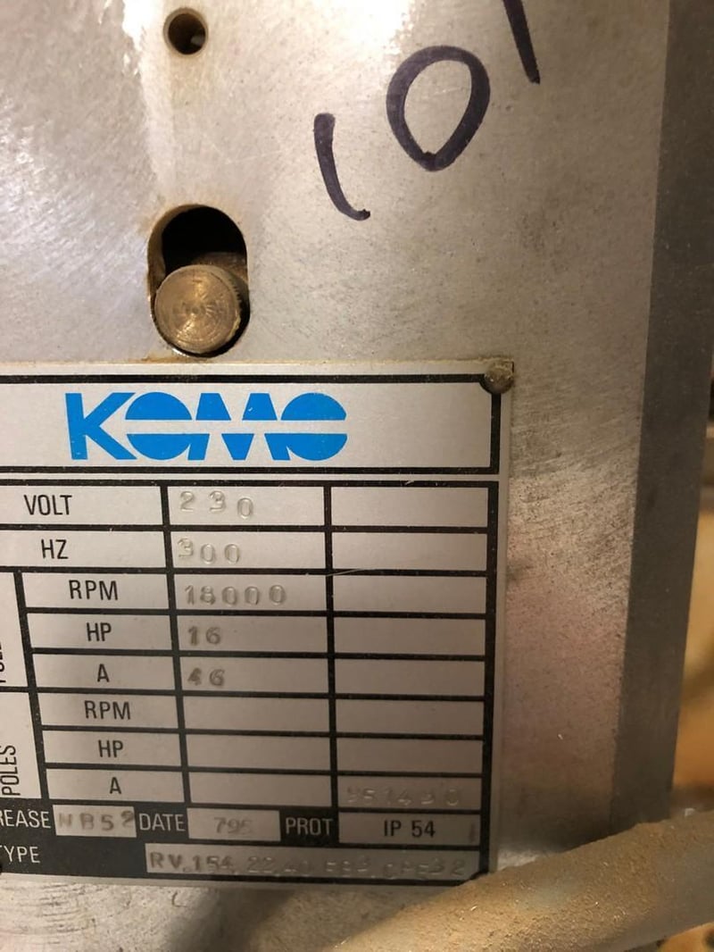 Komo #VR-512, CNC router, 5' x12' table, 8 pos., 145" X, 84" Y, 9" Z ...