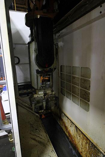 Fuji #ANS-3400, single spindle twin turret CNC lathe, Fanuc 0iT-TD ...