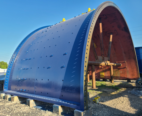 36' x 17' FLSmidth, SAG Mill with 18350 HP, Braking system, Complete ...