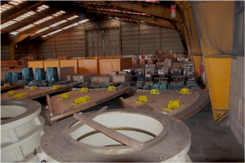 36' x 20.5' Metso, SAG Mill with 20100 HP Gearless Drive, Complete w ...