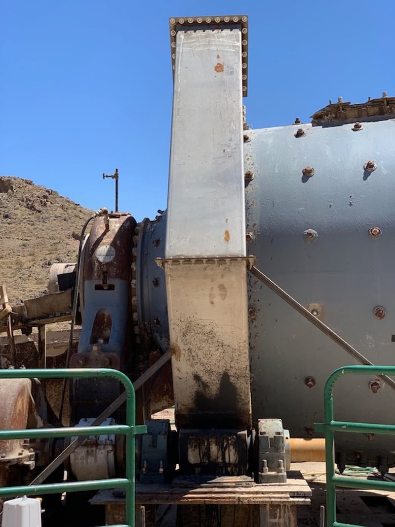 8' x 6' Hardinge, conical ball mill with 200 HP, Wet grinding, overflow ...