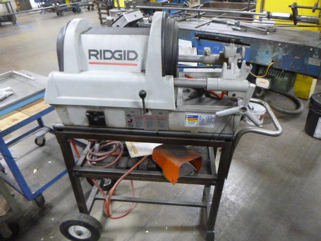 1/8" -2" Ridgid #1822-I, automatic threading machine, 1-1/2 HP, 45 RPM ...