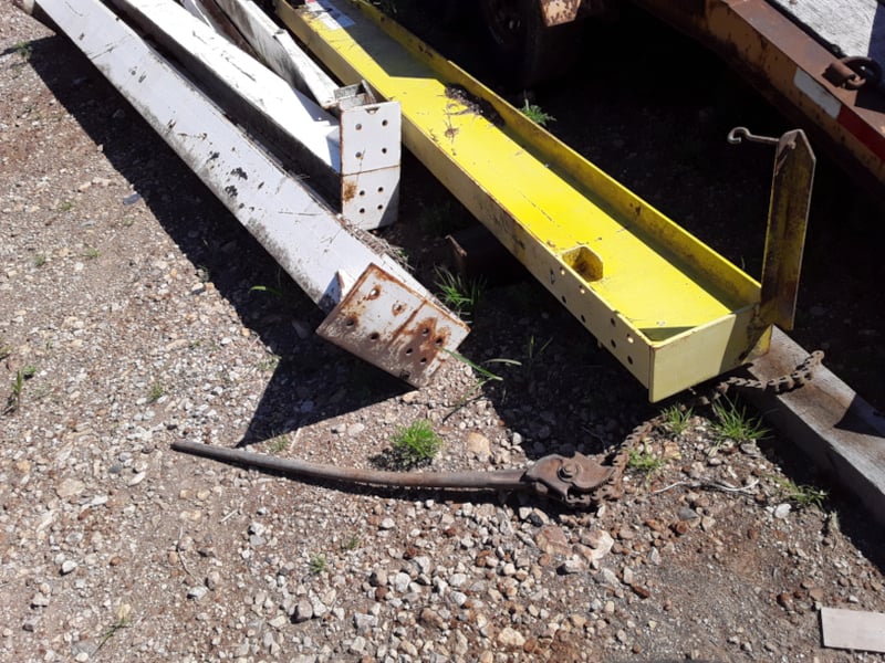 2 Ton, Stationary A-frame Gantry Crane For Sale | Surplus Record