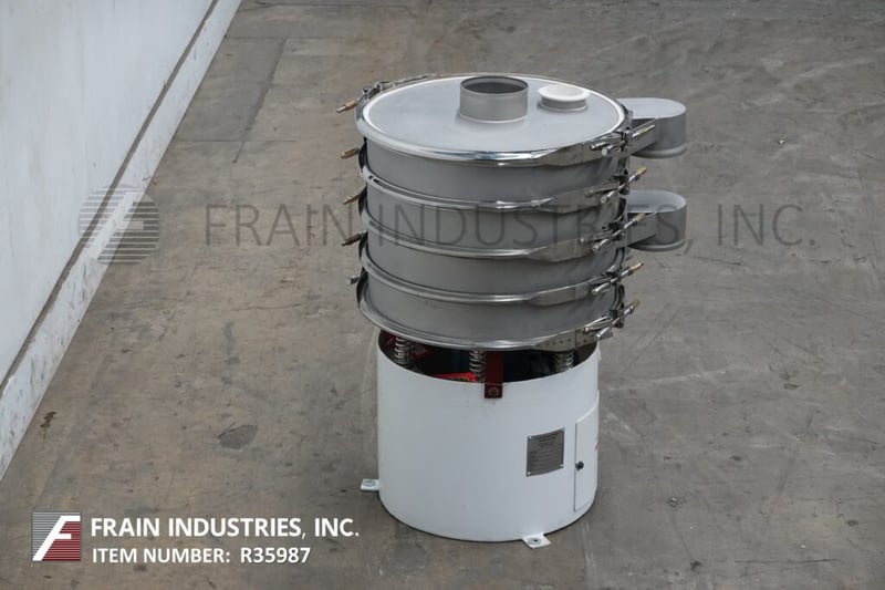 24" Custom Advanced Connections #DM24, separation vibratory sifter ...