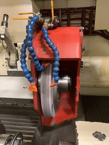 Studer #S22, cylindrical grinder w/auto load & Fanuc robot load system ...