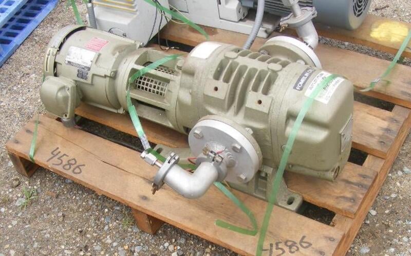 33 CFM, Leybold #WA-250, Leybold-hereaus Trivac Type D40 BCS Pump, with ...