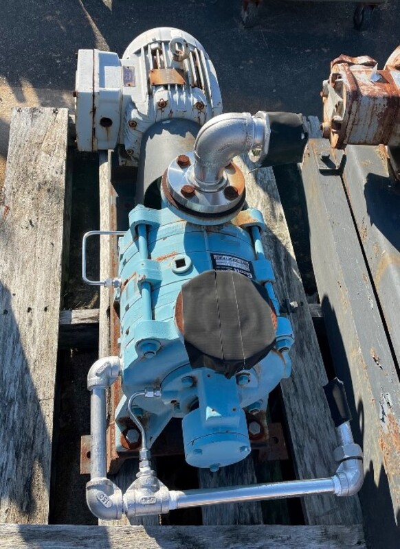 Kinney #KLRC-40-KFA, Liquid Ring Vacuum Pump, 5 HP, 1740 RPM, 60 HZ, TEFC-XP motor for Sale ...