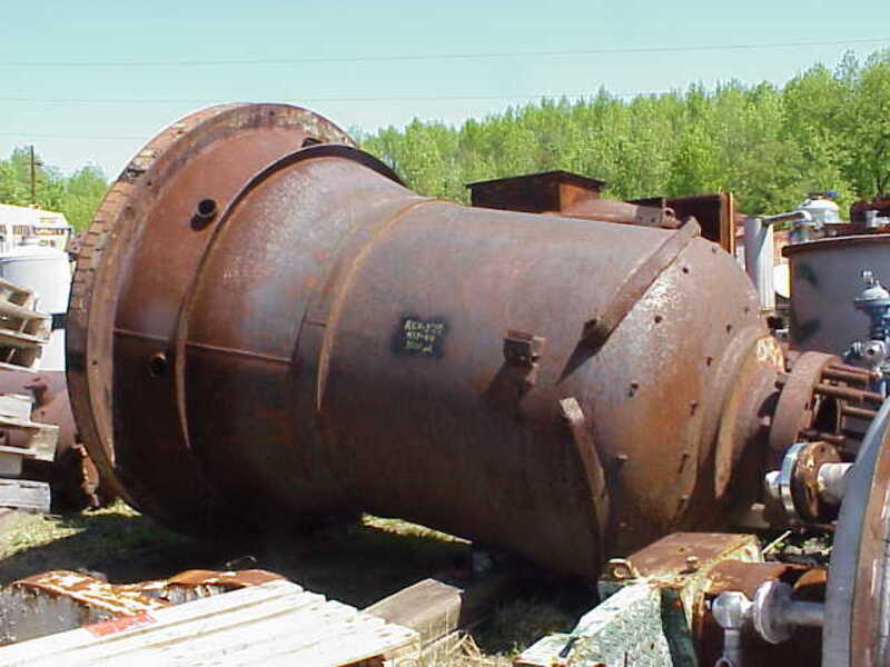 1600 gallon UOP, Used Reformer Reactor, 700 PSI @ 990°F, 60" dia. x 9 ...