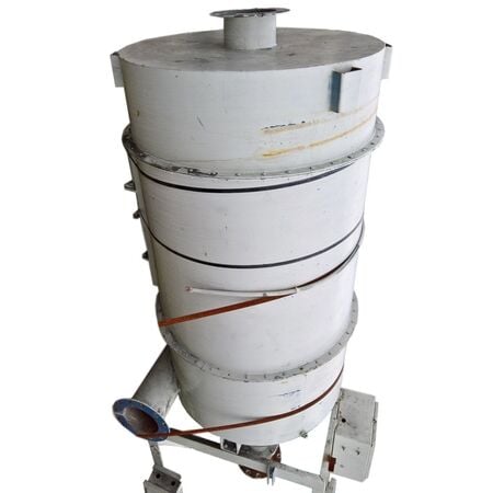 500 cfm Filter Receiver Dust Collector, 244 sq.ft., 57" filter length ...