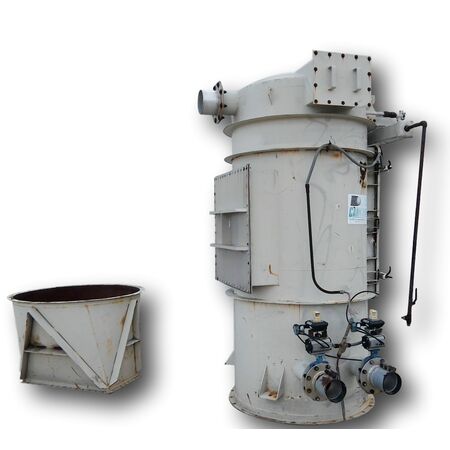 855 sq.ft., Camcorp, Cartridge Filter Dust Collector, 48" diameter x 96 ...