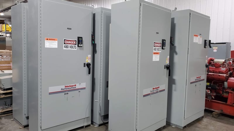350 HP Allen-Bradley, 20BD415N0ANNNND0 Series B, VFD, Nema 12, 480 ...