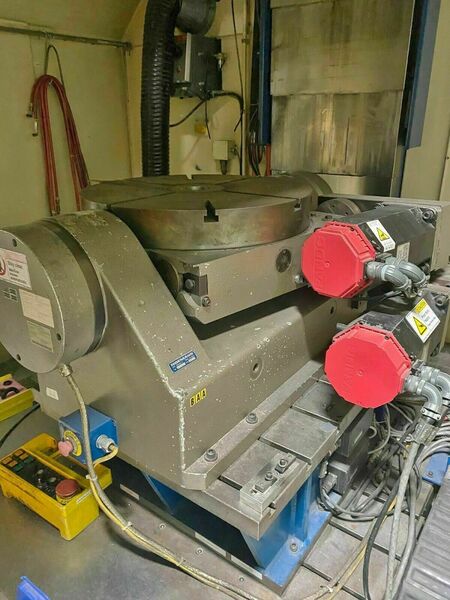 Hofmann #HRRS, 4th & 5th Axis CNC Trunion Rotary Table, NC-630 width ...