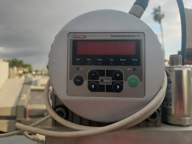 Kelvin 50 HP hydraulic pumping system, controls, HYDAC Contamination ...